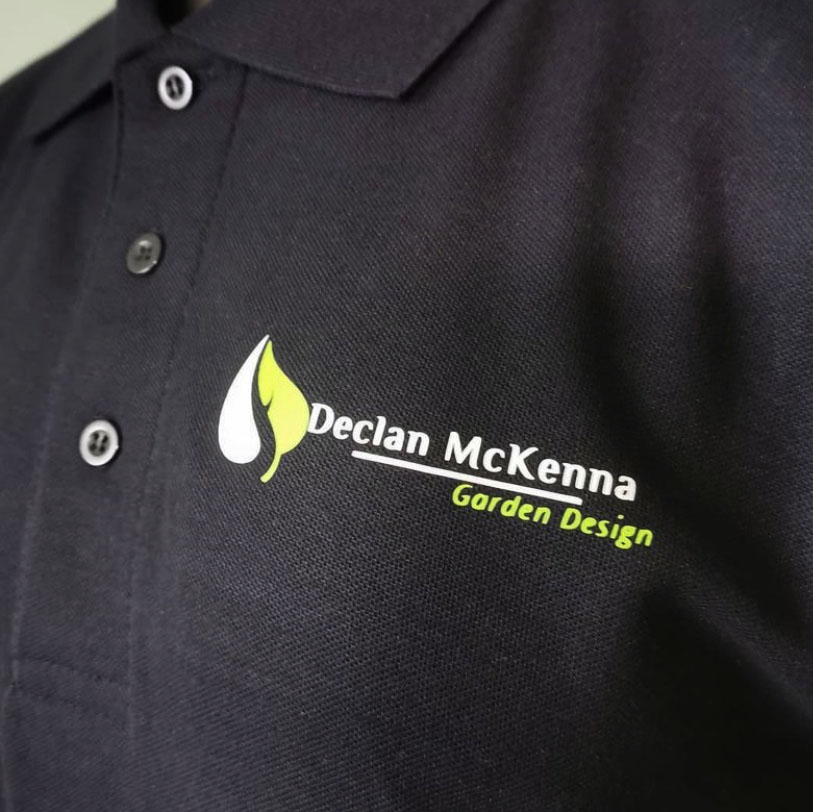 Custom printed polos